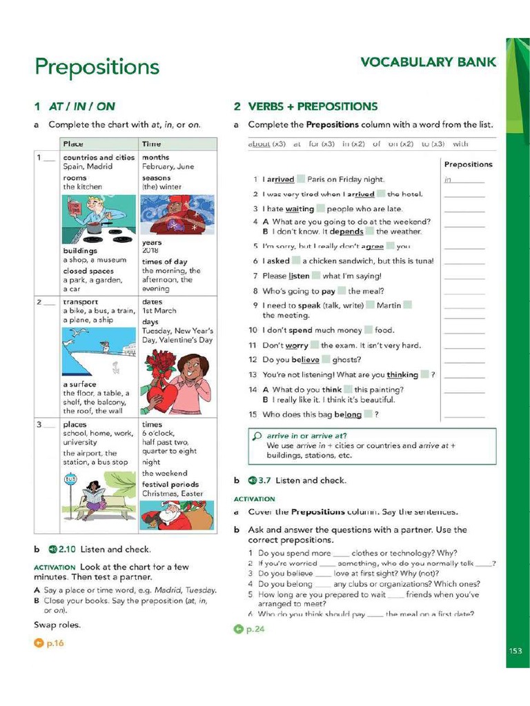 Prepositions PDF | PDF