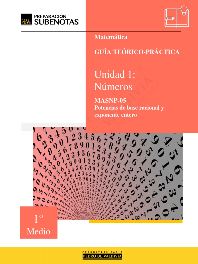 Potencias Racionales y Enteras | PDF