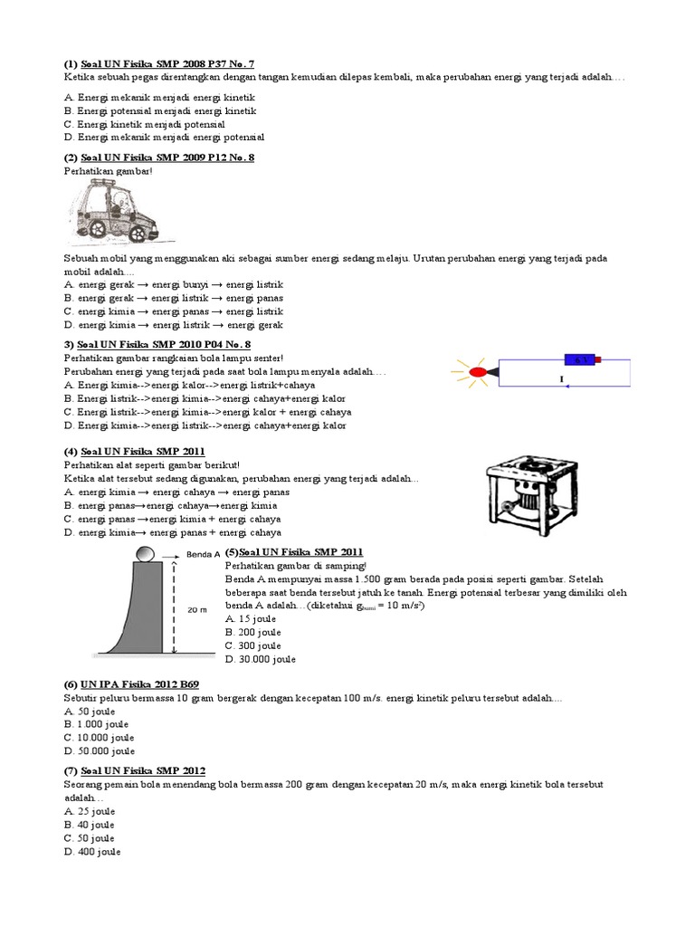 Latihan Soal PAS | PDF