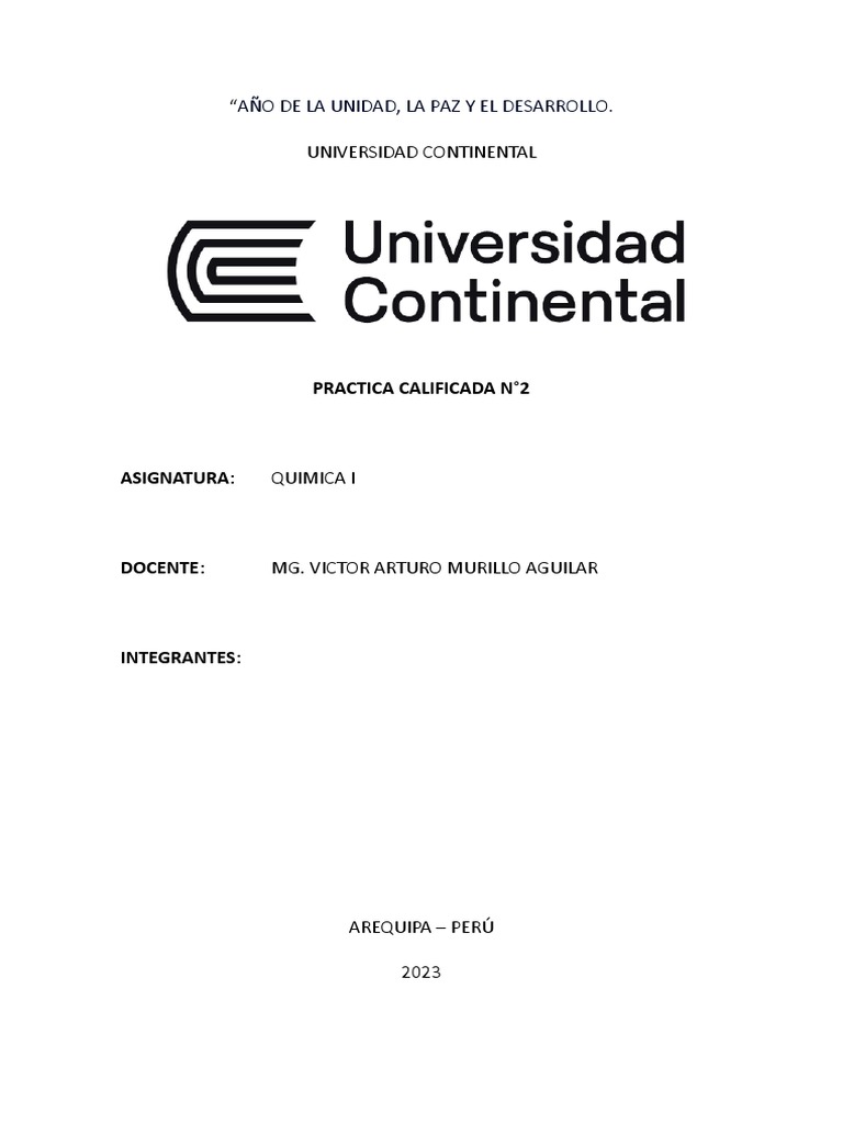 Caratula - Universidad Continental | PDF