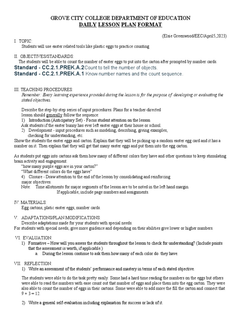 Small Group 2 - Greenwood | PDF | Lesson Plan | Communication