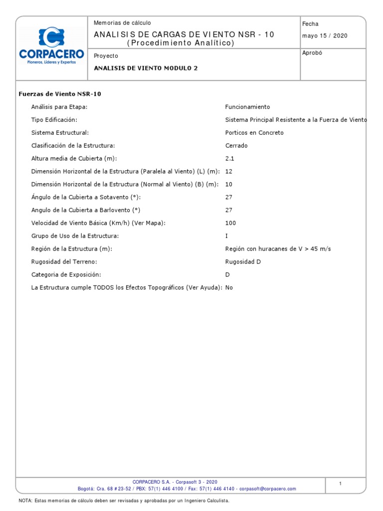 Analisis de Viento Modulo 1 | PDF | Herida | Barlovento y sotavento