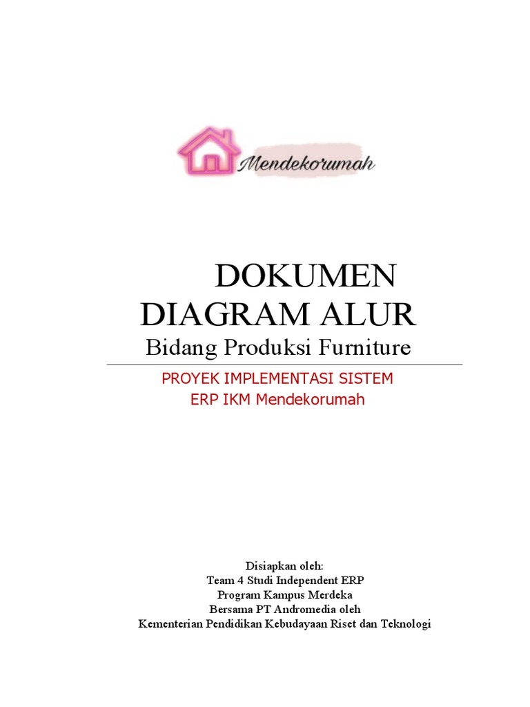 Blueprint Implementasi ERP IKM Mendekorumah | PDF