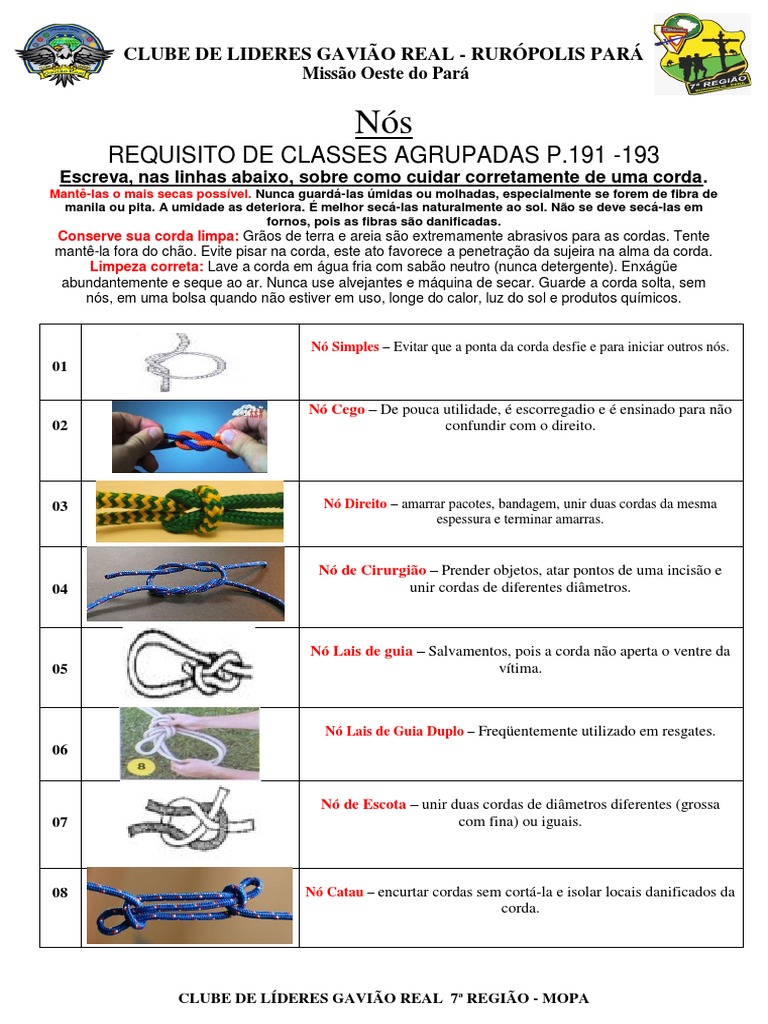 APOSTILA DE NÓS Classes Agrupadas | PDF