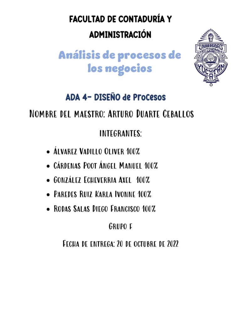 ADA 4 - Las Bellakitas | PDF | Logística | Contabilidad