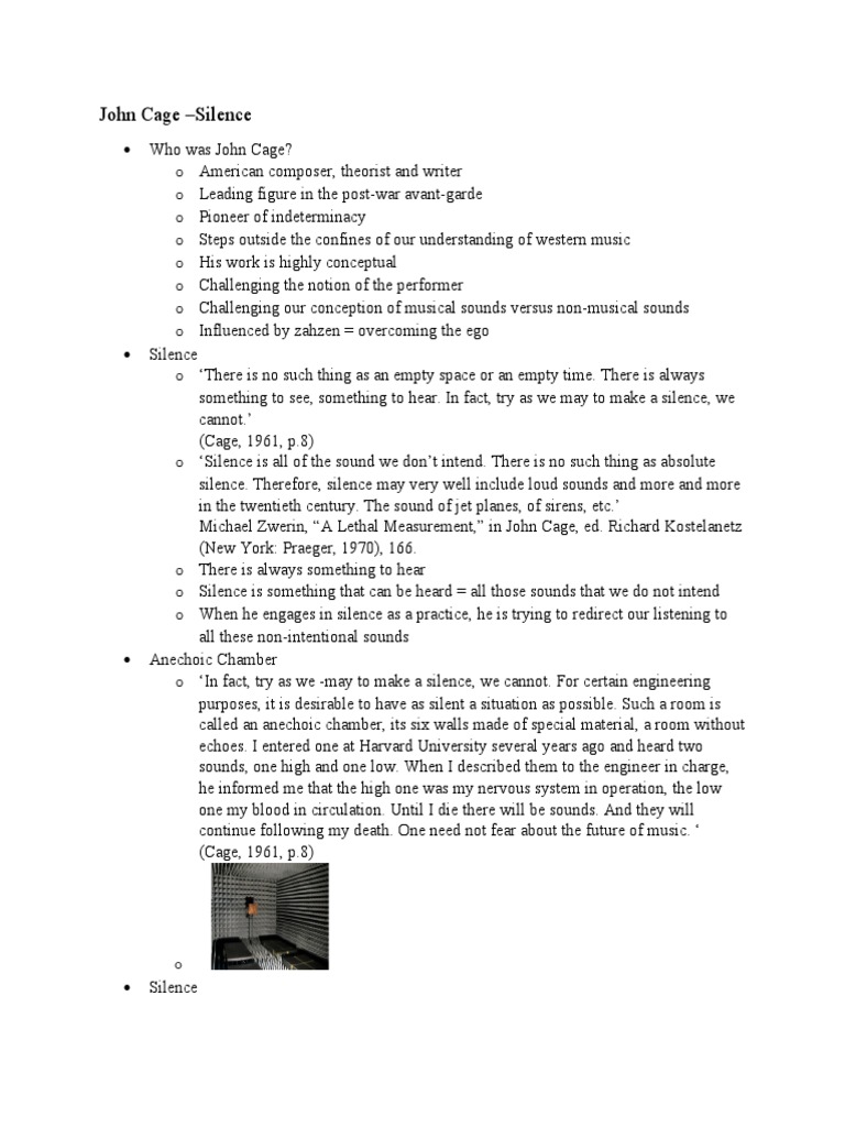 John Cage | PDF