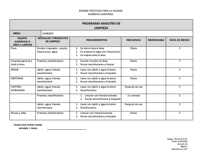 Ejemplo de Plan Maestro | PDF | Agua