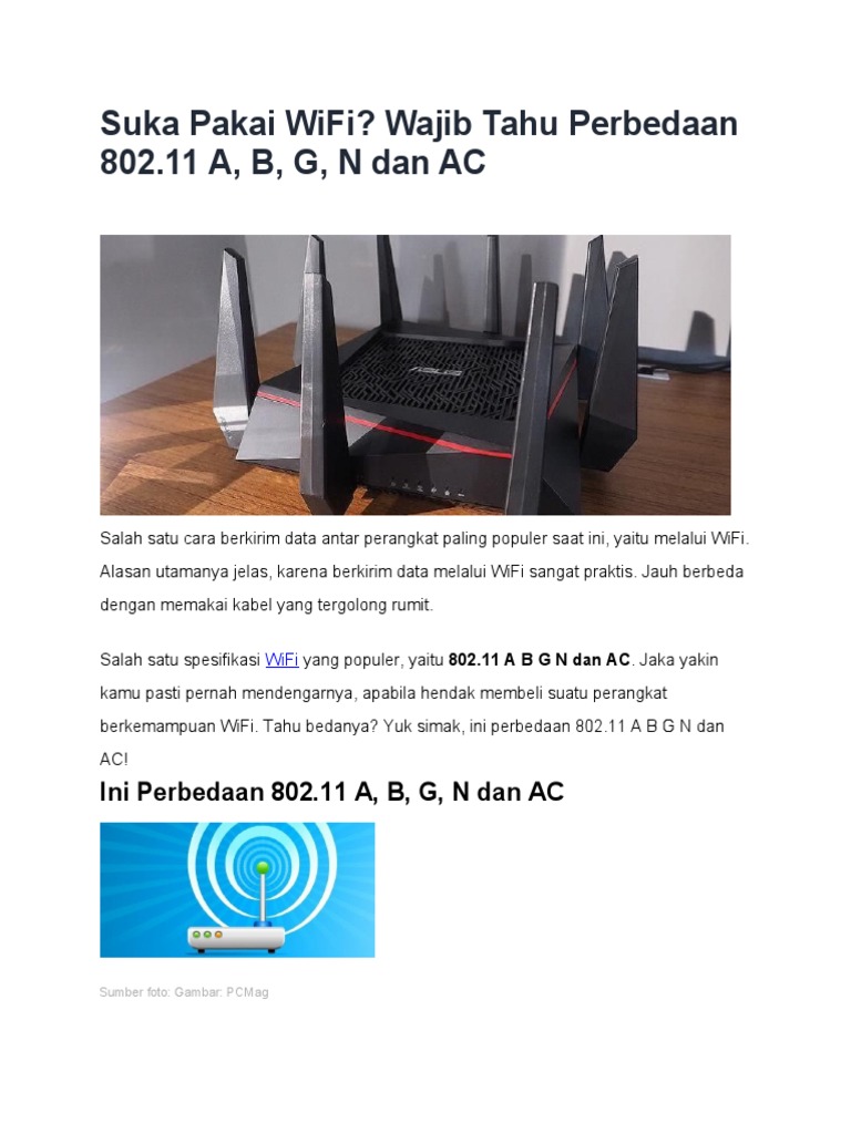 jenis wifi | PDF