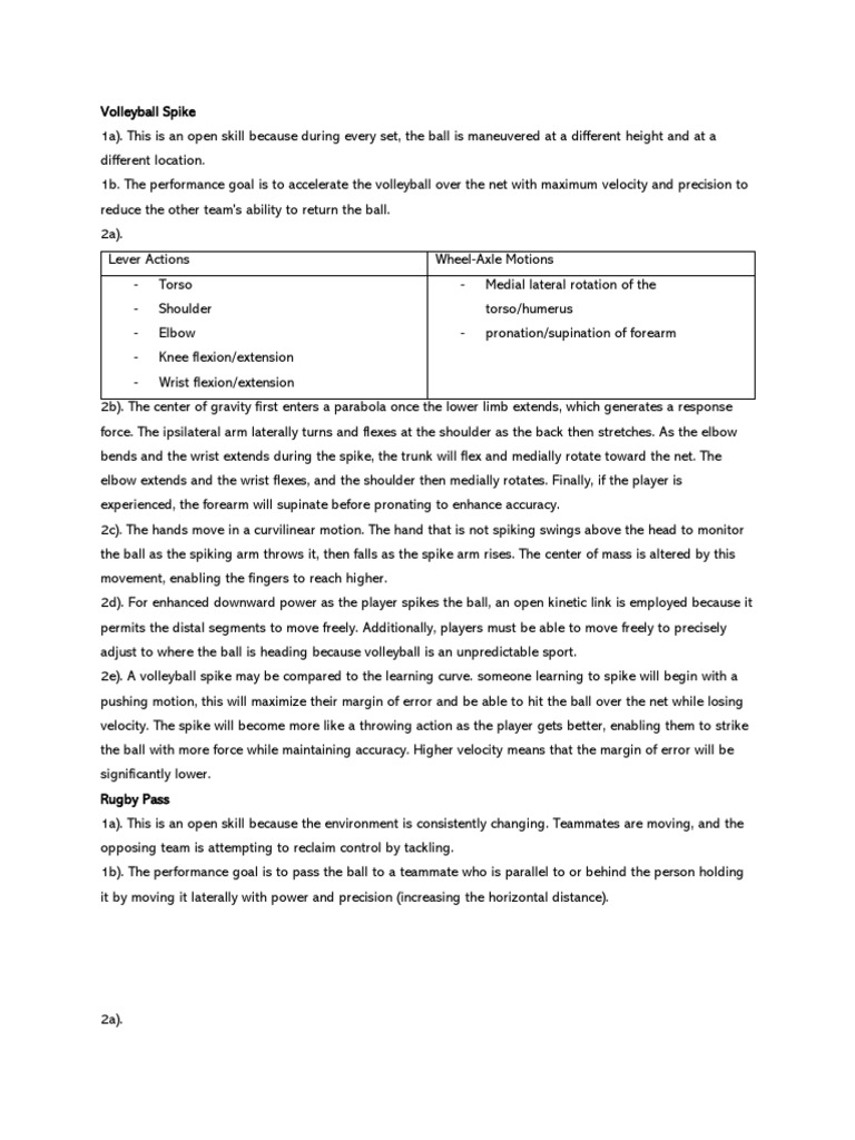 Kin 2241a - Lab 3 | PDF