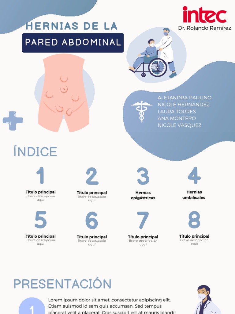 Hernias de La Pared Abdominal | PDF