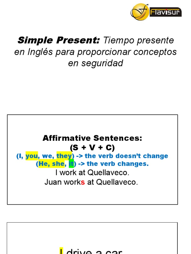 Simple Present - MIS | PDF