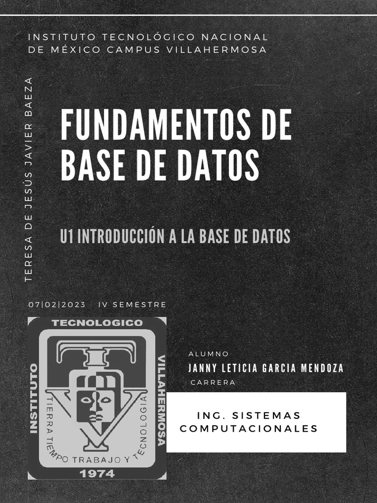 Fundamentos de Base de Datos | PDF