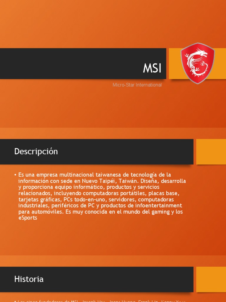 Tecnologia MSI | PDF