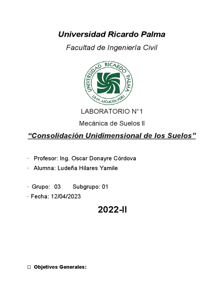 Informe de Lab1 | PDF