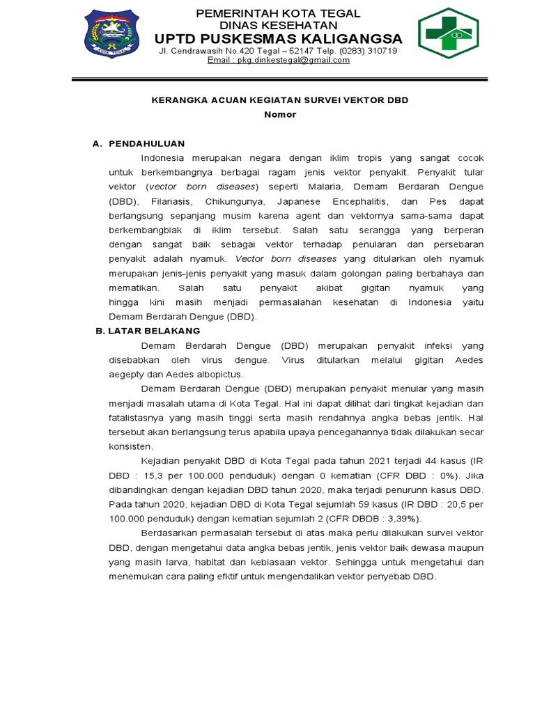KAK Survei Vektor DBD | PDF