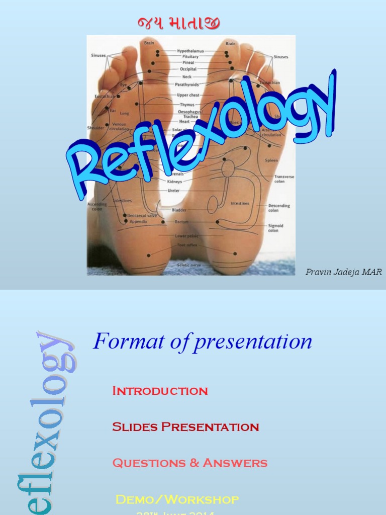 Samaj Reflexology Presentation PDF | PDF | Reflexology | Massage