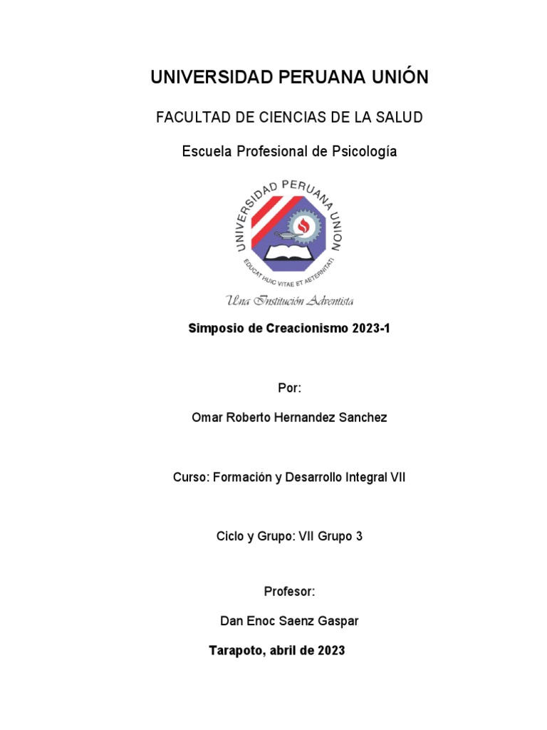 Informe Simposio | PDF