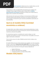 PRESENTACION LOGISTICA EOQ y POQ 2 ON LINE | PDF | Inventario | Producción y fabricación