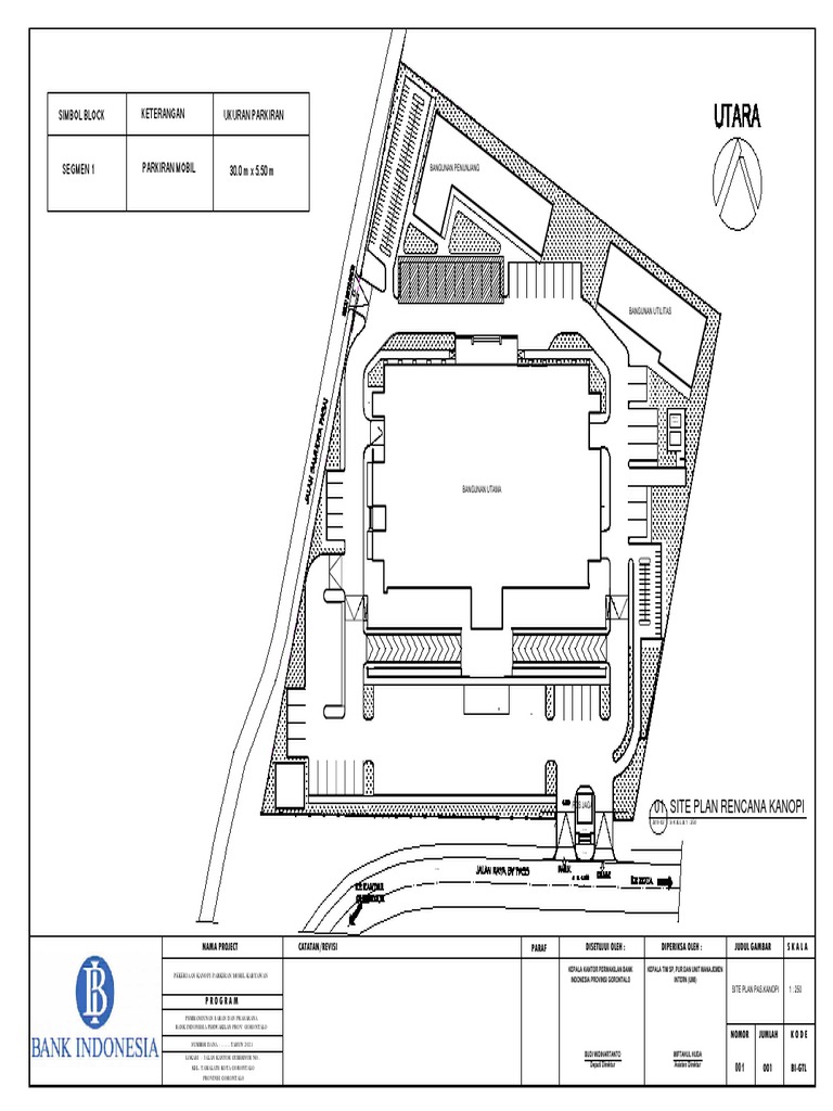 Kanopi Belakang-Model Site Plan | PDF