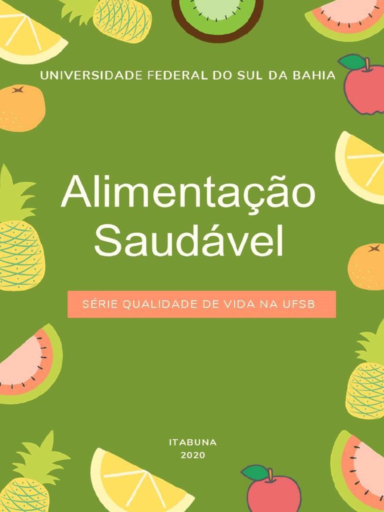 Cartilha Alimentação Saudável - Versão Final 1 PDF | PDF