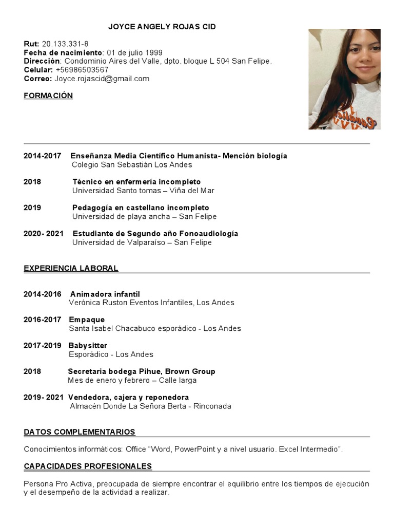 Joyce CV | PDF