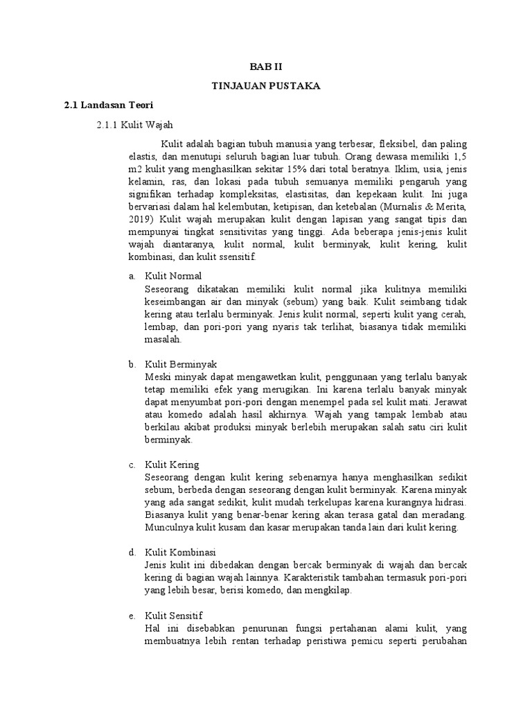 KTI Lanjutan BAB III | PDF