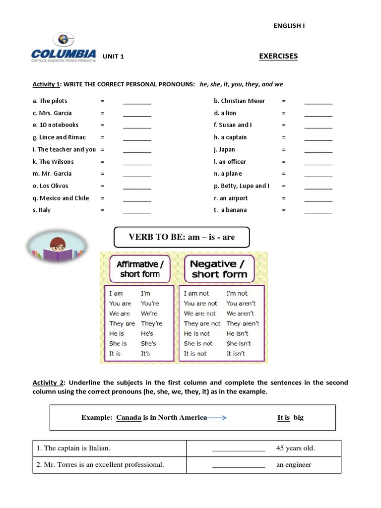 English 01 Surpass Verb Be PDF | PDF