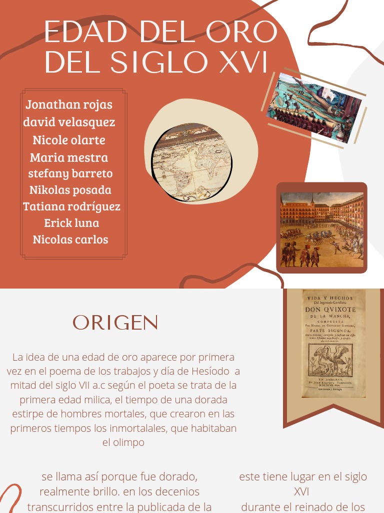 EDAD DEL ORO DEL SIGLO XVL PDF | Descargar gratis PDF | Don Quijote