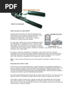 Montar Cabo RJ45 | PDF | Conector elétrico