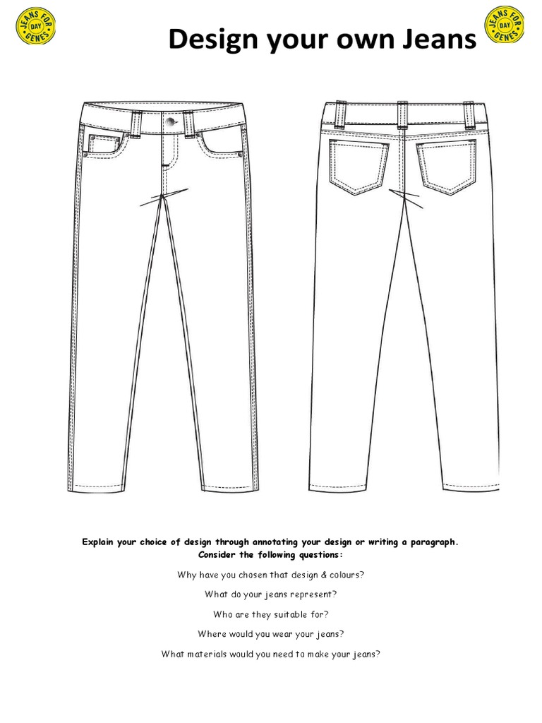 Design Your Own Jeans | PDF