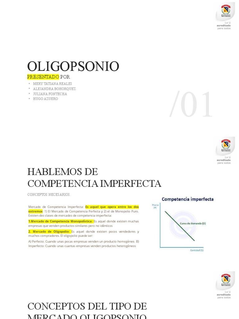Oligopsonio Micro | PDF | Mercado (economía) | Oferta (economía)