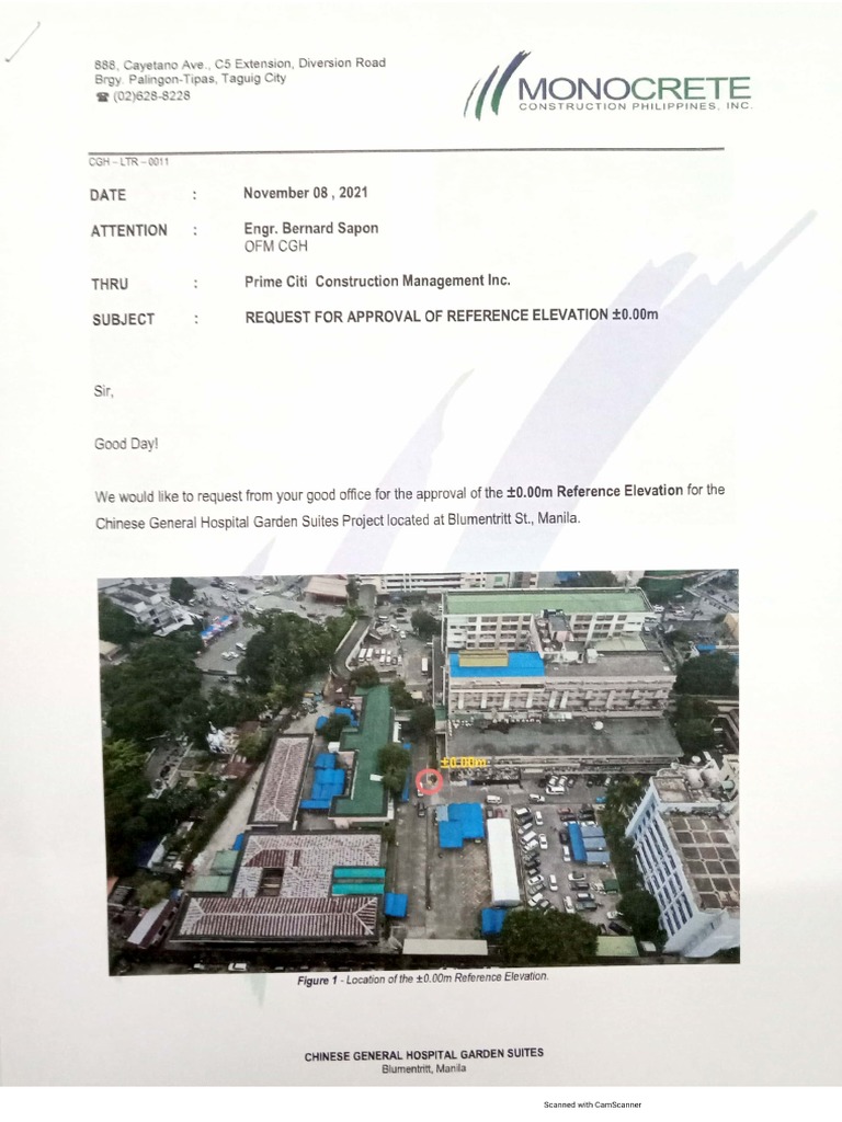 0011 Request For Approval Ref Elev | PDF