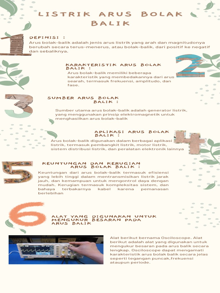 Karakteristik Arus Bolak Balik | PDF