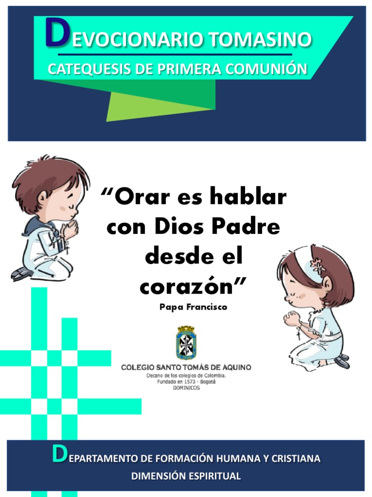 Guía de oraciones y creencias católicas para la Primera Comunión | PDF | María, madre de Jesús ...