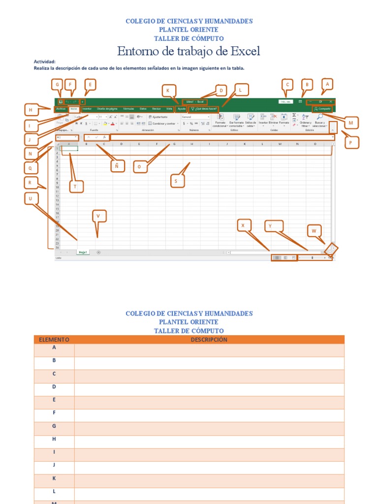 2023-2 - 231B - T14-Entorno de Trabajo de Excel | PDF
