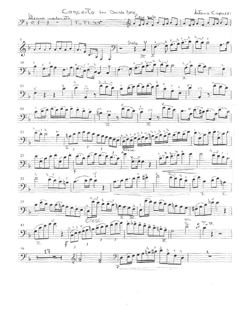 Capuzzi 1º Mov PDF | PDF