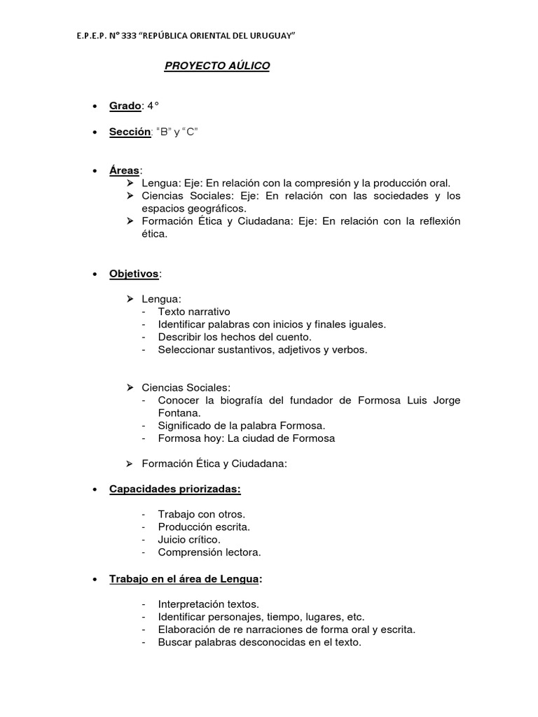 Proyecto Aúlico8 | PDF | Folklore | Cuentos