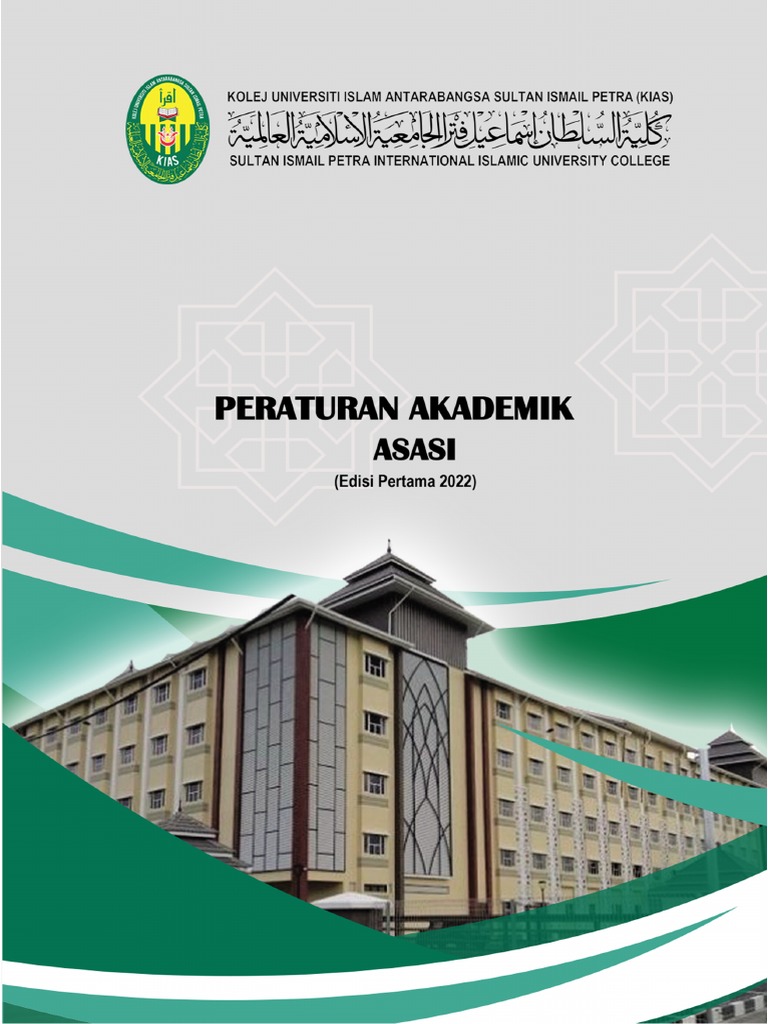 Buku Peraturan Akademik Asasi Edisi Pertama 2022 | PDF