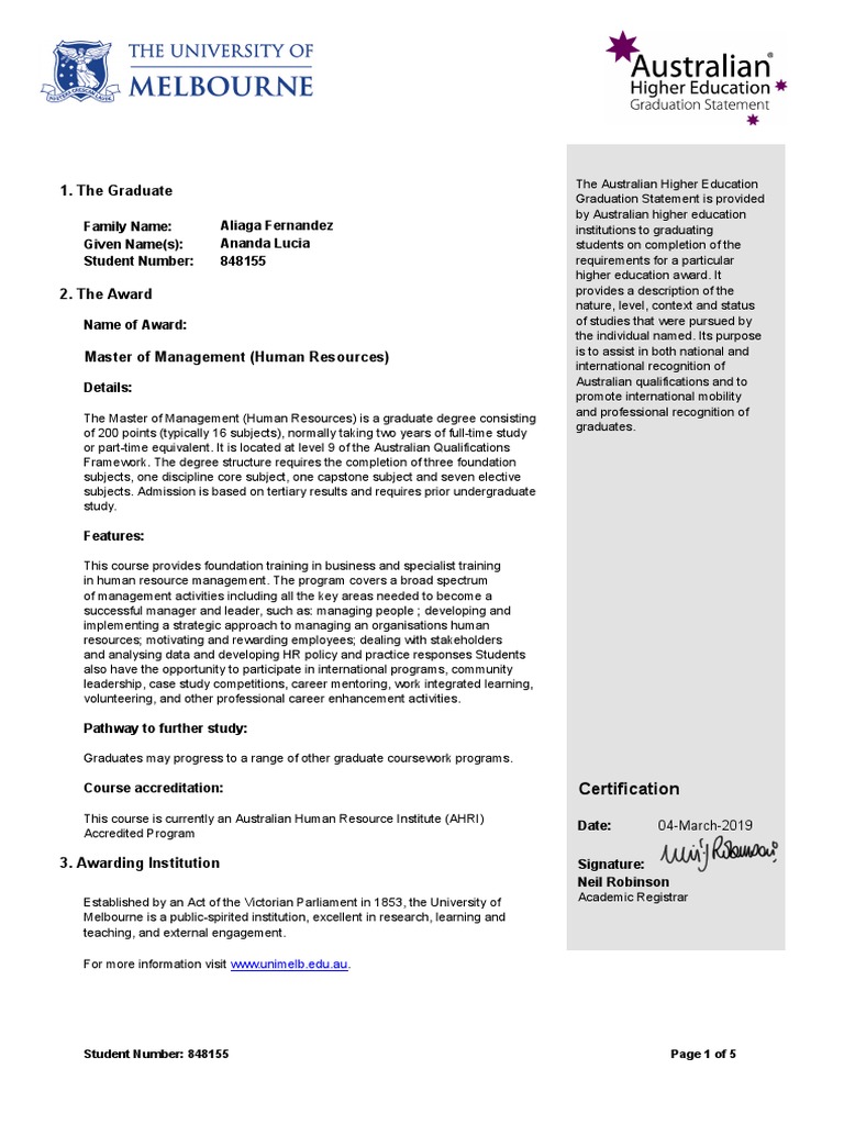 AHEGS | PDF | Academic Degree | Postgraduate Education