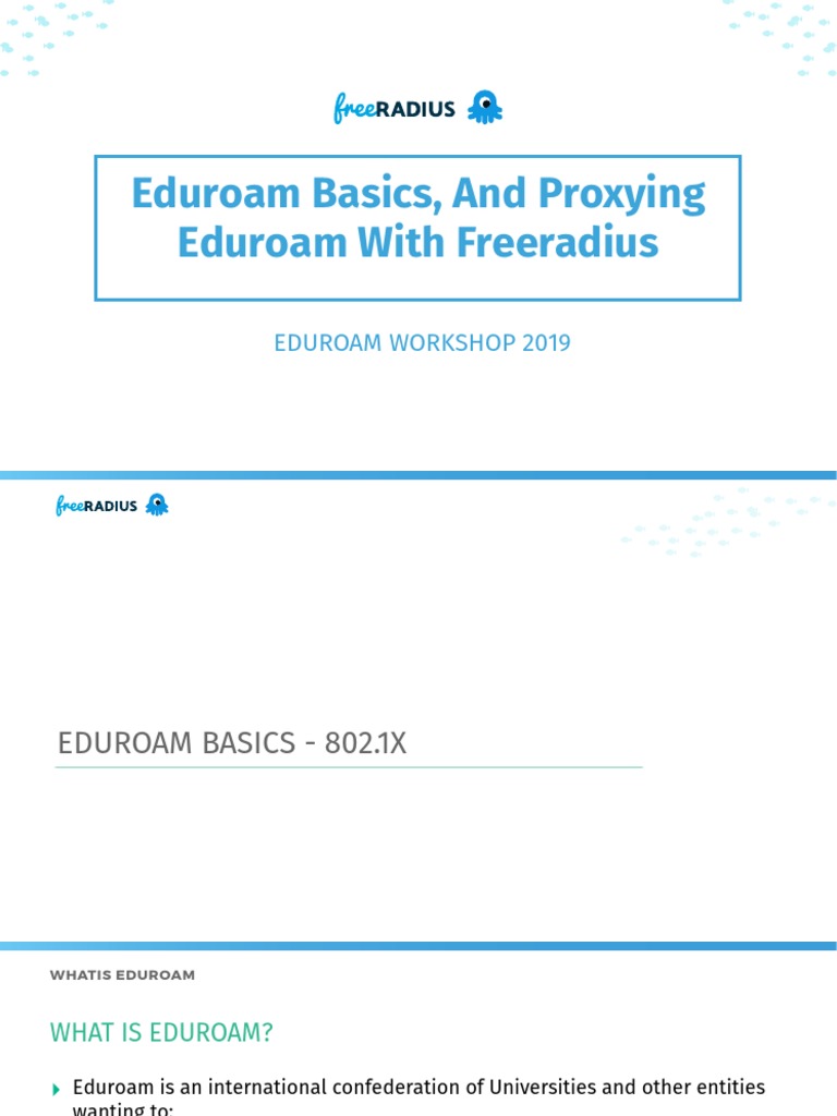 Proxying Eduroam With freeRADIUS | PDF | Radius | Information Technology Management