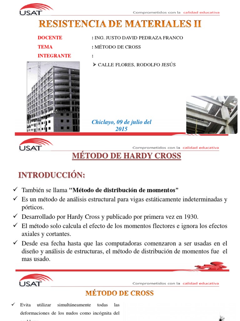 Metodo de Hardy Cross | PDF | Ingeniería mecánica | Mecánica de sólidos