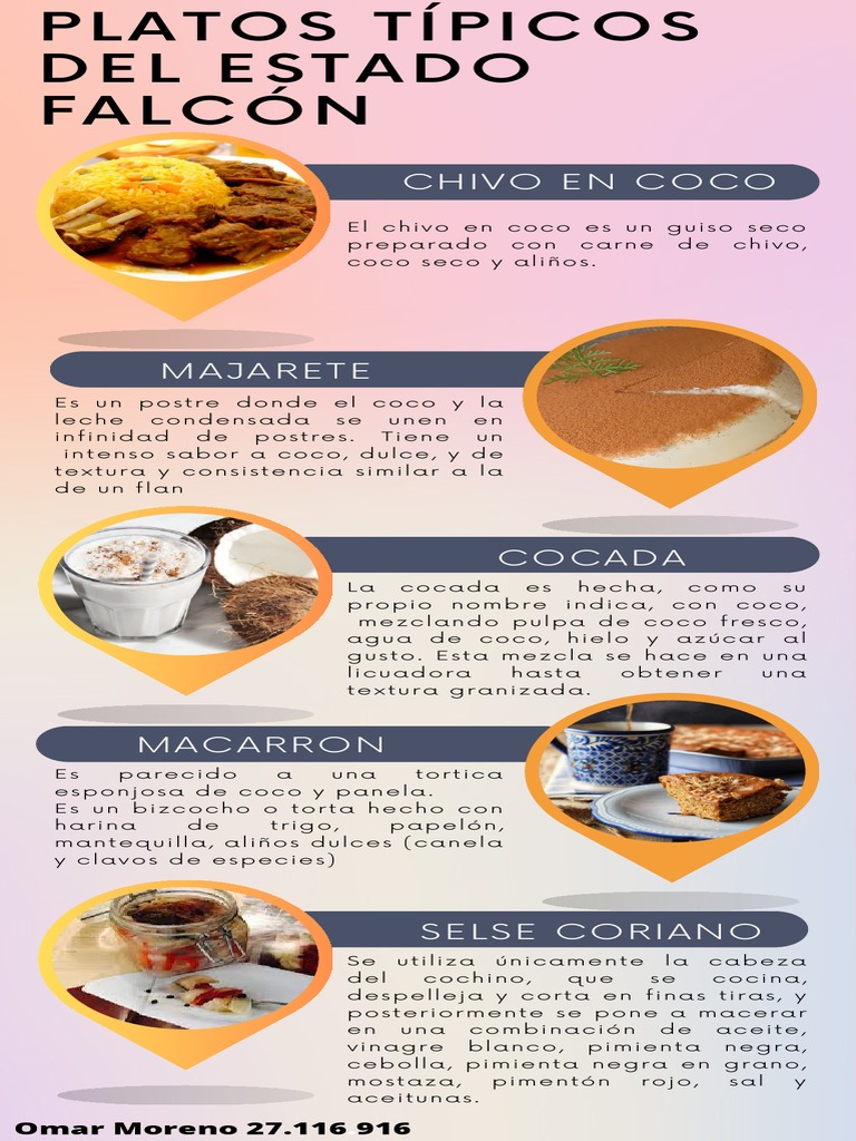 Cinco Platos Del Estado Falcón PDF | PDF