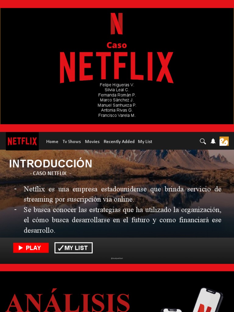 Caso Netflix | PDF