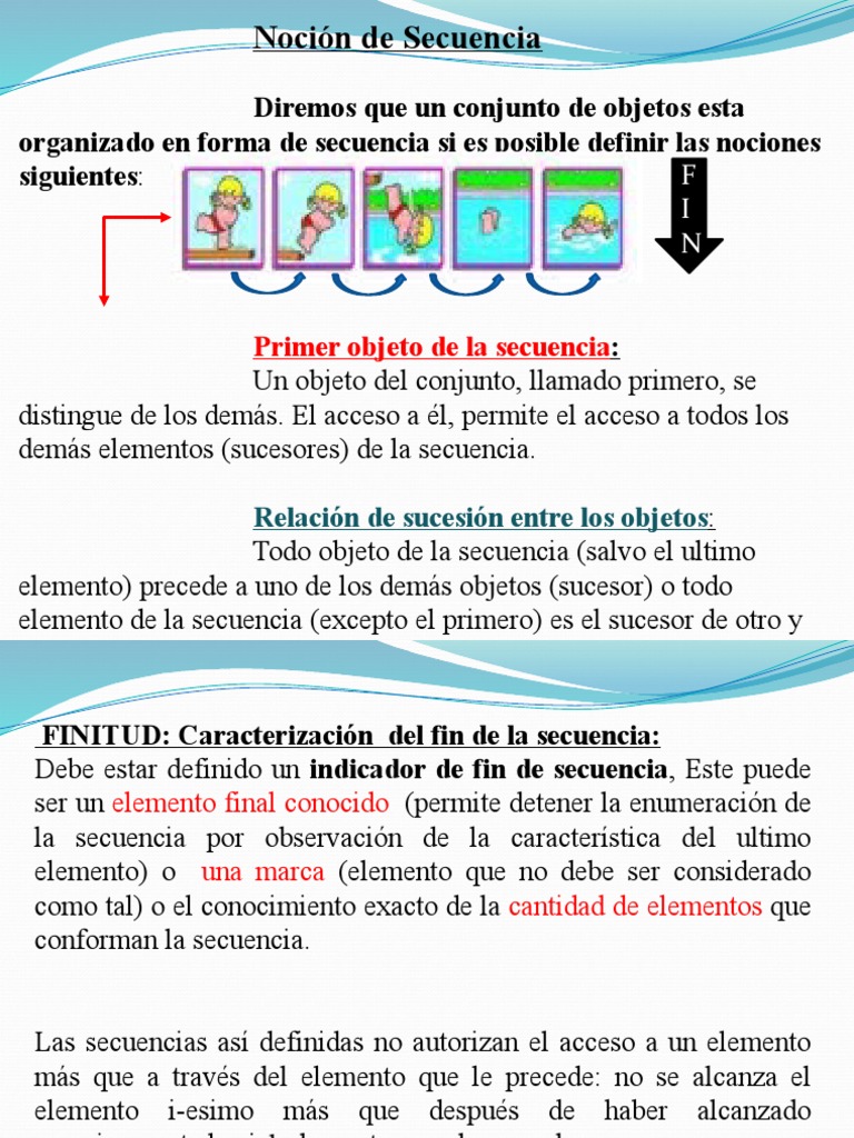 Algoritmos - Secuencias | PDF