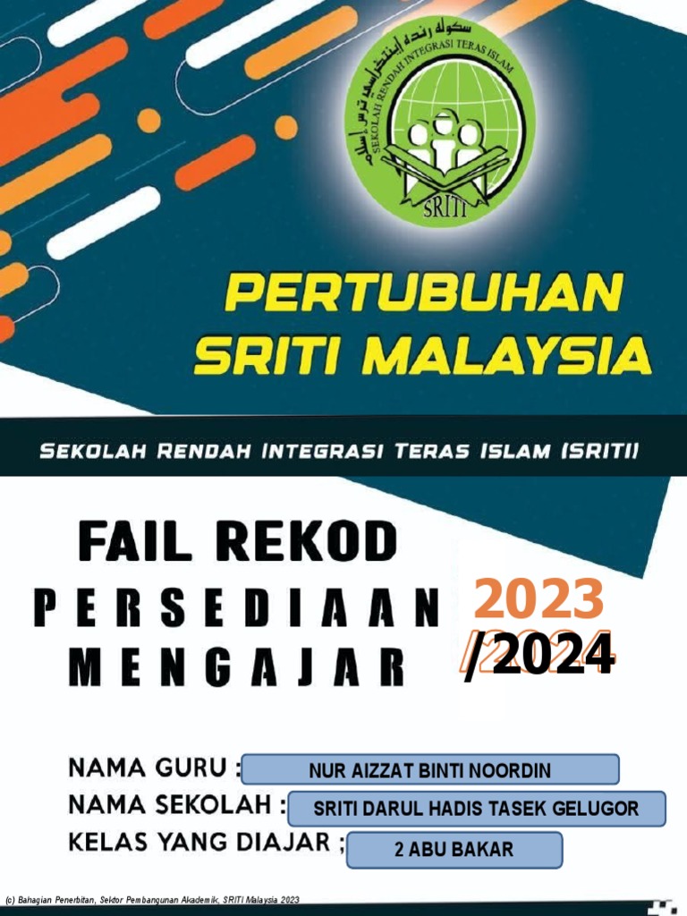 Cover Muka Depan Fail 2023 2024 Pdf