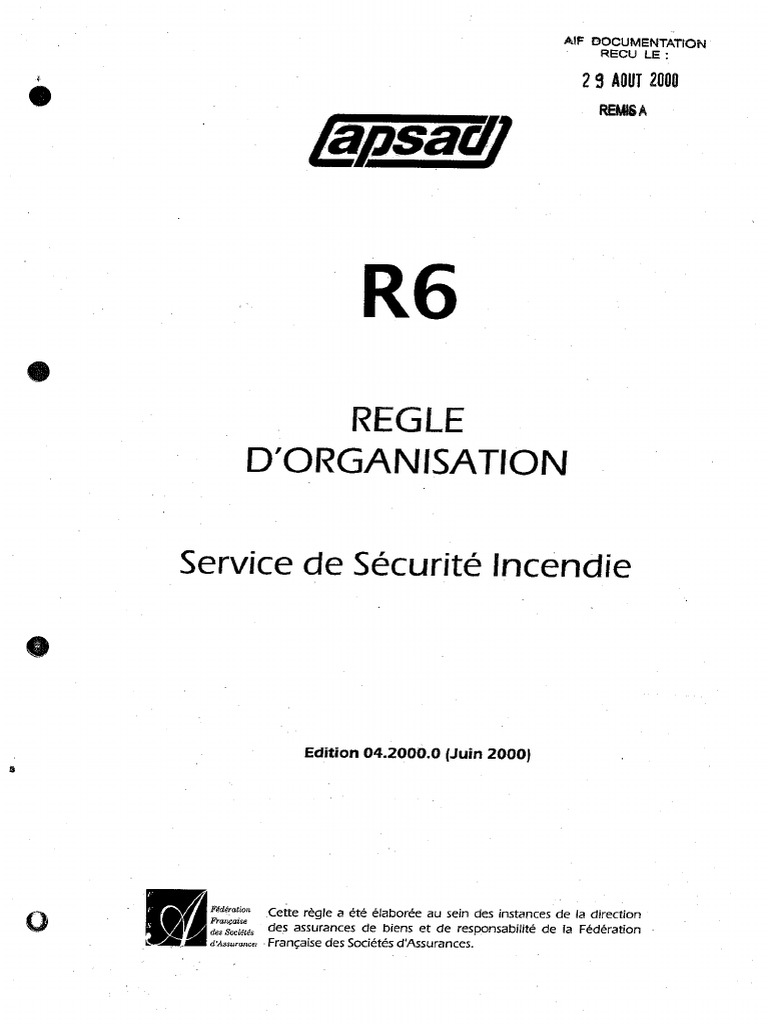 Apsad R6 PDF | PDF