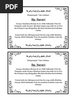 Template Ucapan Nasi Kotak 40 Hari Meninggal | PDF