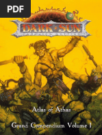 Dark Sun Atlas: Athas World Map | PDF