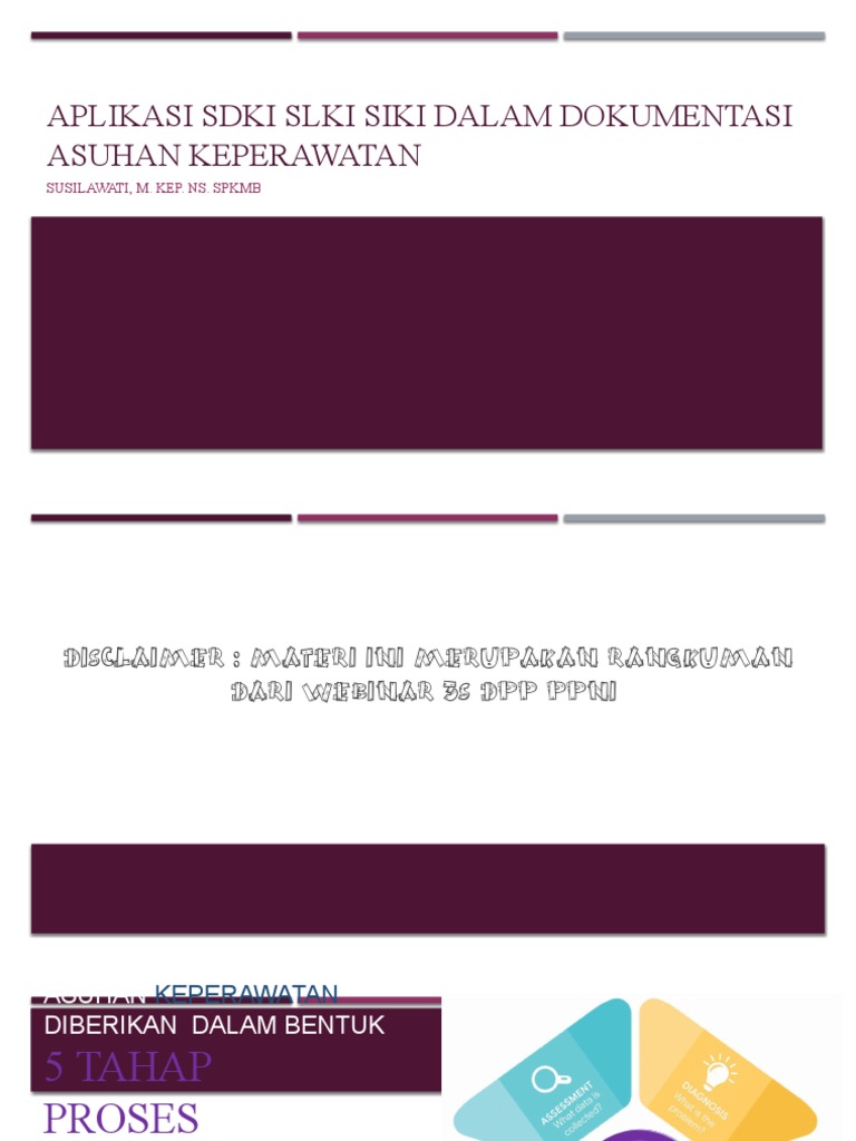 Intervensi Keperawatan Menurut Sdki Siki Slki | PDF