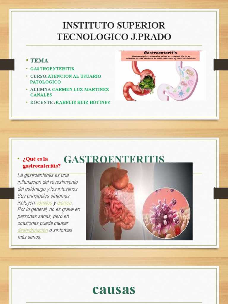 Causas, síntomas, diagnóstico y prevención de la gastroenteritis | PDF ...